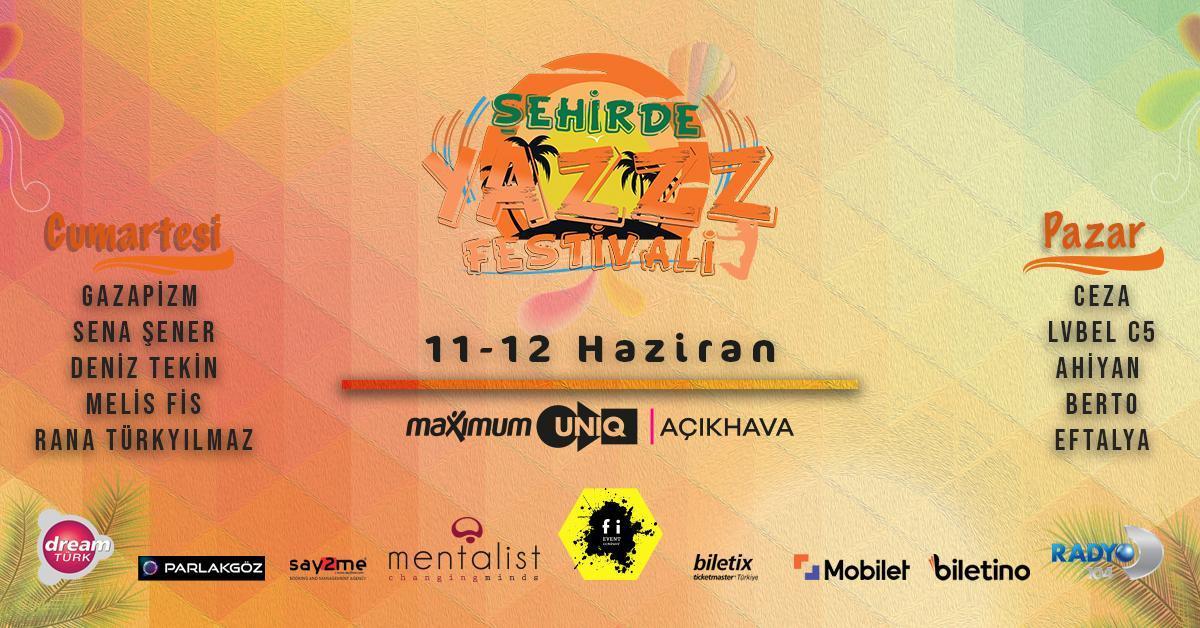 ‘Şehirde Yazzz Festivali’ için geri sayım başladı - Kültür ve Sanat ...