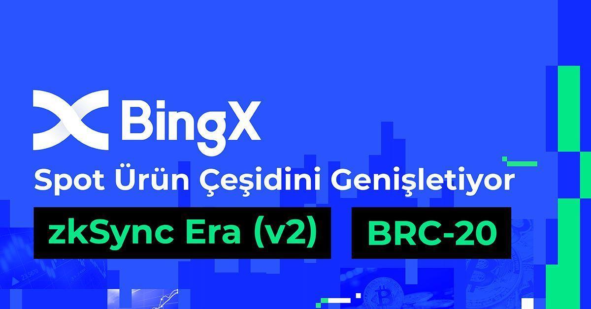 BingX, spot ürün çeşidini genişletiyor - Ekonomi Haberleri