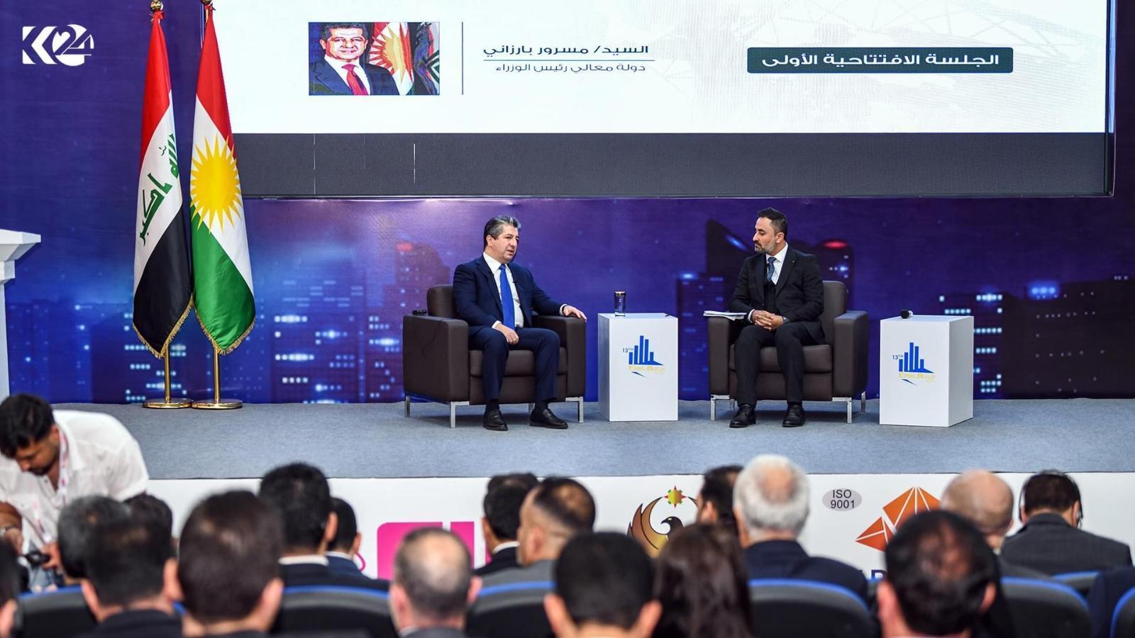 Northern Iraq Regional Government Prime Minister Barzani attended Erbil ...