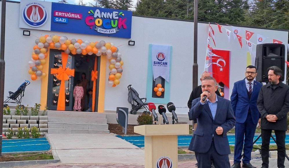 Sincan'da 'Ertuğrul Gazi Anne Çocuk Oyun Evi' açıldı - Son Dakika ...