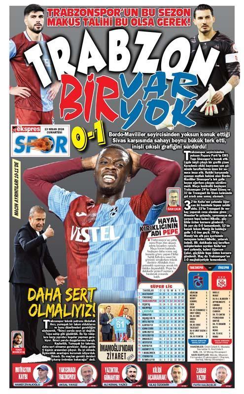 Üçüncülük yolunda yara alan Trabzonspor evinde kayıp - Güncel Spor ...