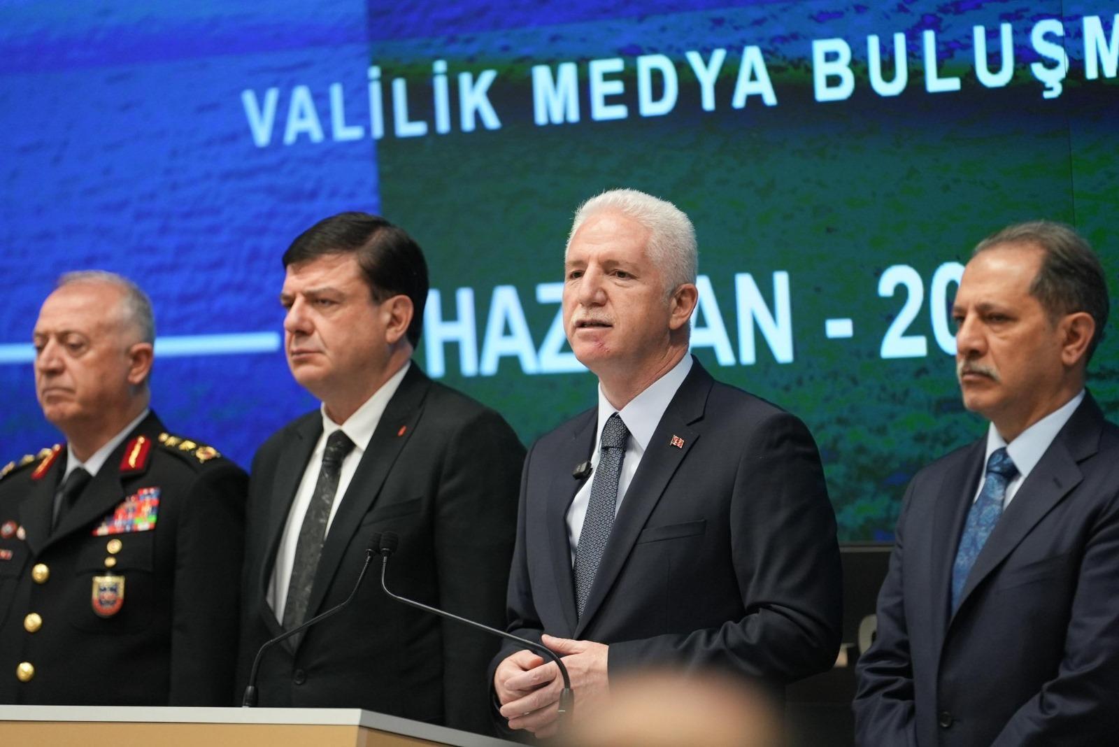 Vali Gül, bu yılın ilk 5 ayının emniyet verilerini açıkladı - Güncel ...