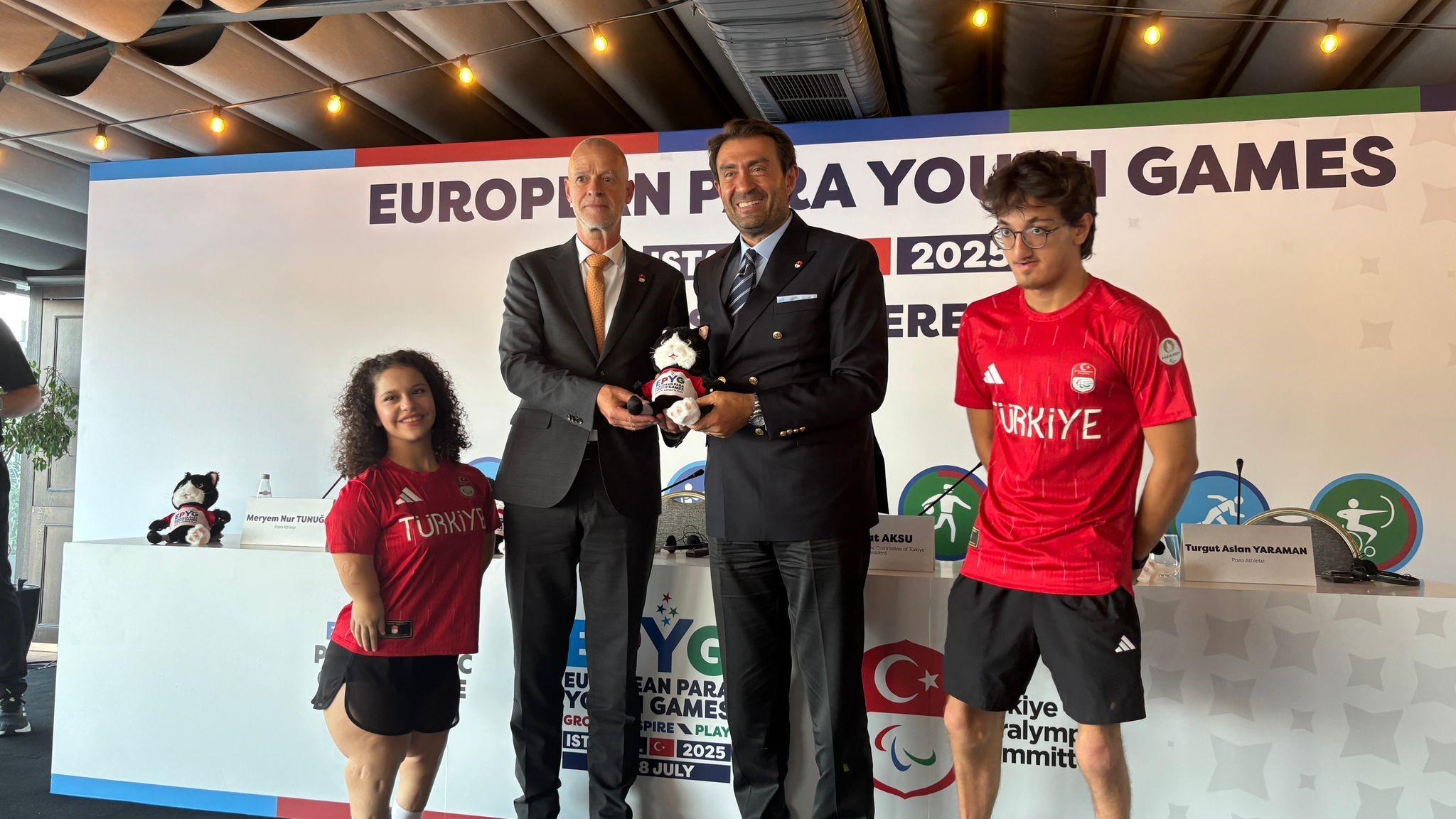 Avrupa Para Gençlik Oyunları için İstanbul’da basın toplantısı ...