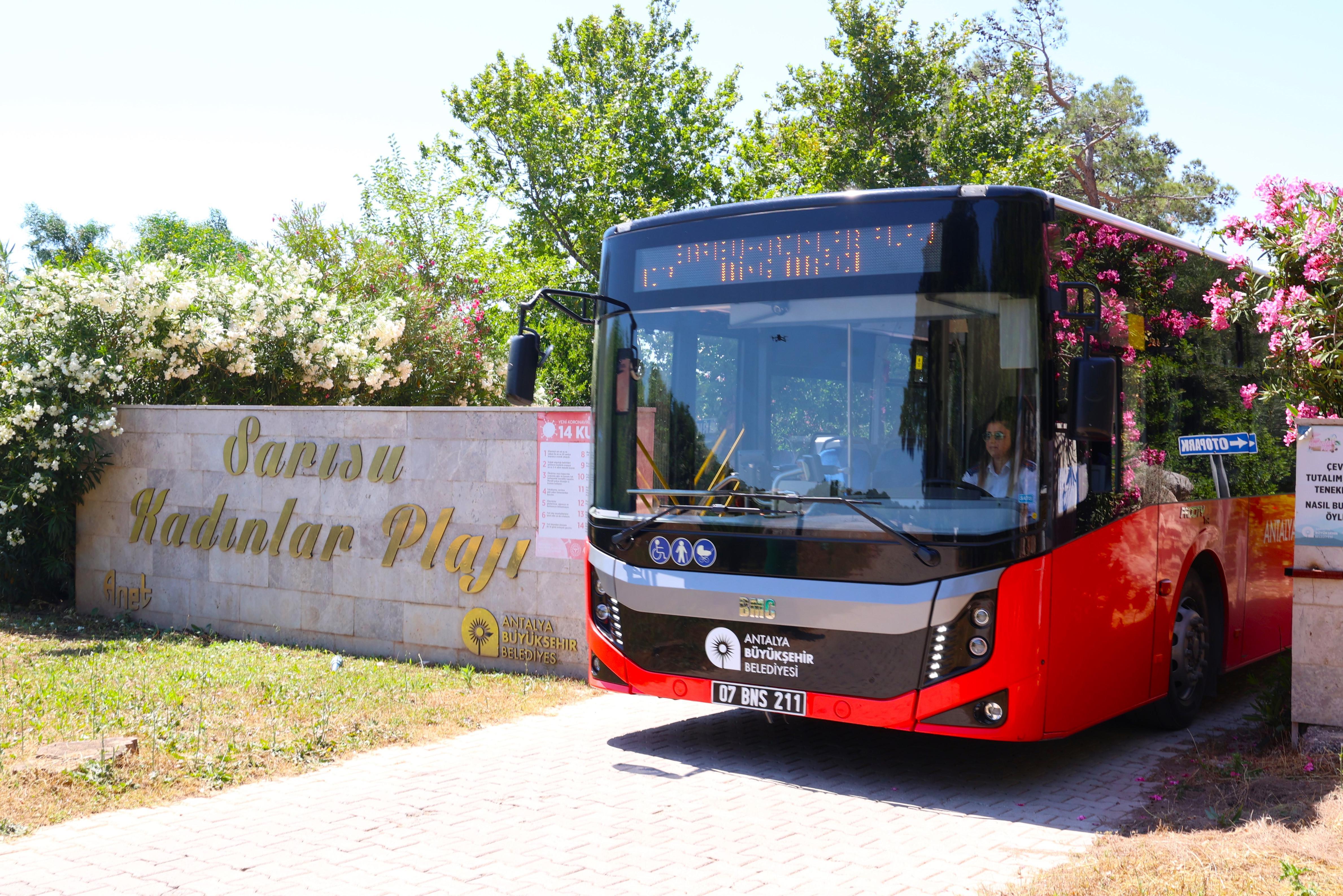 Sarısu Kadınlar Plajı'na ücretsiz ring seferi - Antalya Haberleri