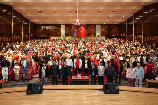 ERÜ’de milli maç coşkusu - Kayseri Haberleri